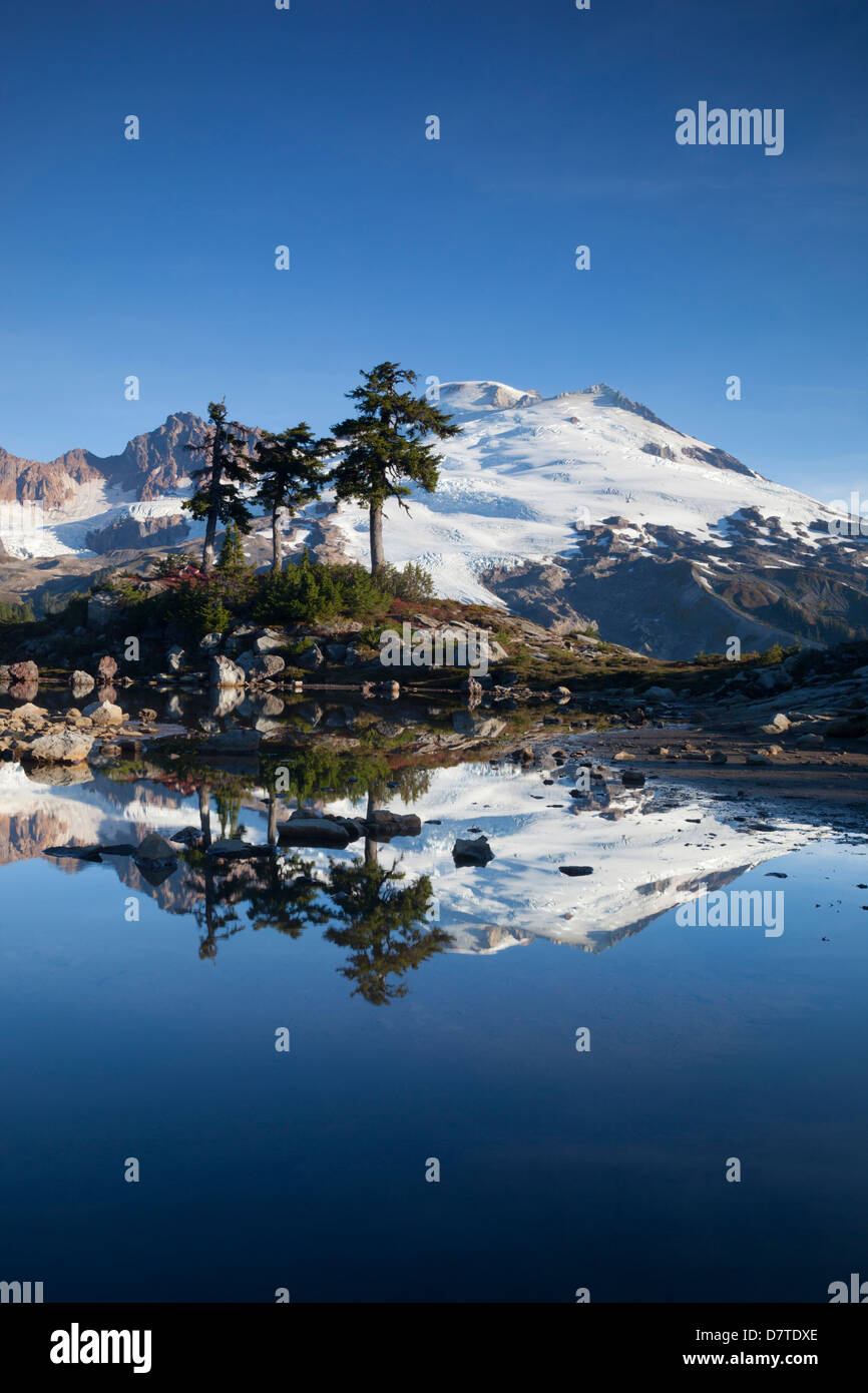 USA, Washington State, Mount Baker National Recreation Area, Park Butte ...