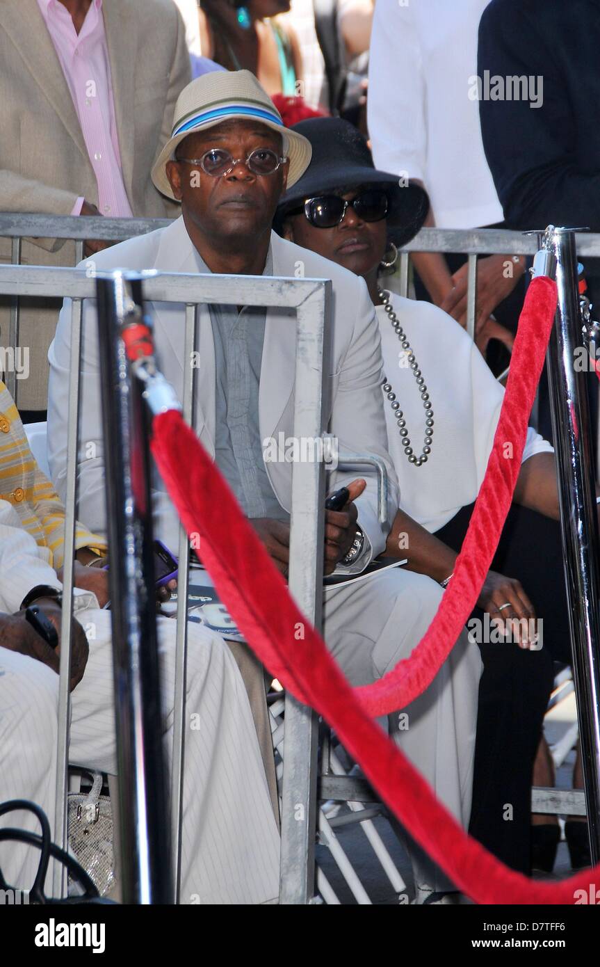 Los Angeles, CA, USA. May 13, 2013. Samuel L. Jackson at the induction ...