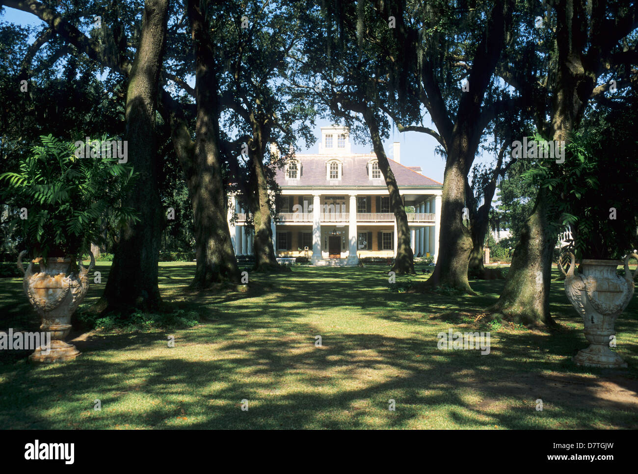 Elk283-3235 Louisiana, Mississippi River Valley, Houmas House ...