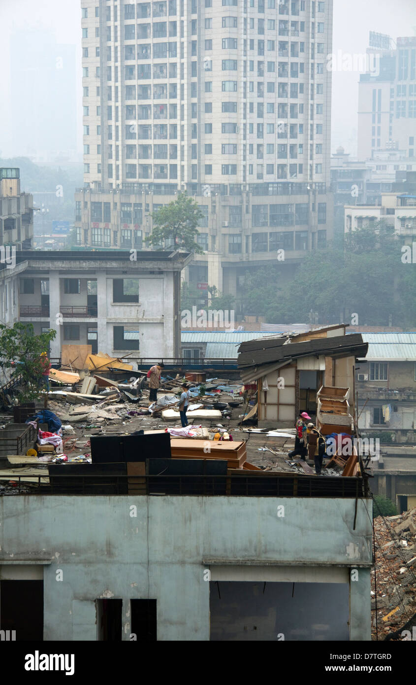 Building work, Shanghai China Stock Photo - Alamy