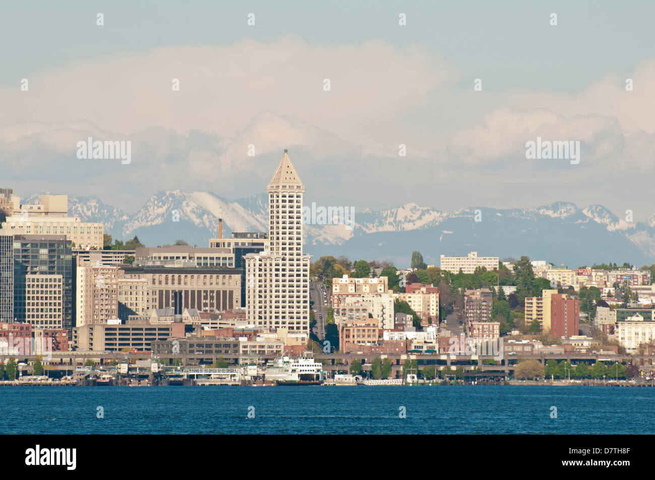Seattle downtown from smith tower hi-res stock photography and images ...