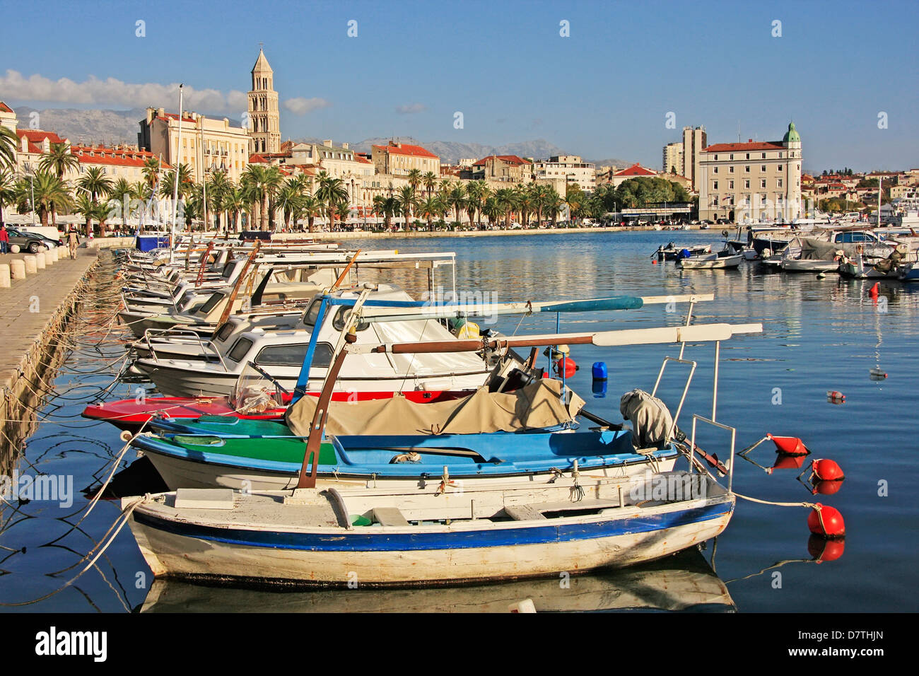 City harbor, Split, Croatia Stock Photo - Alamy