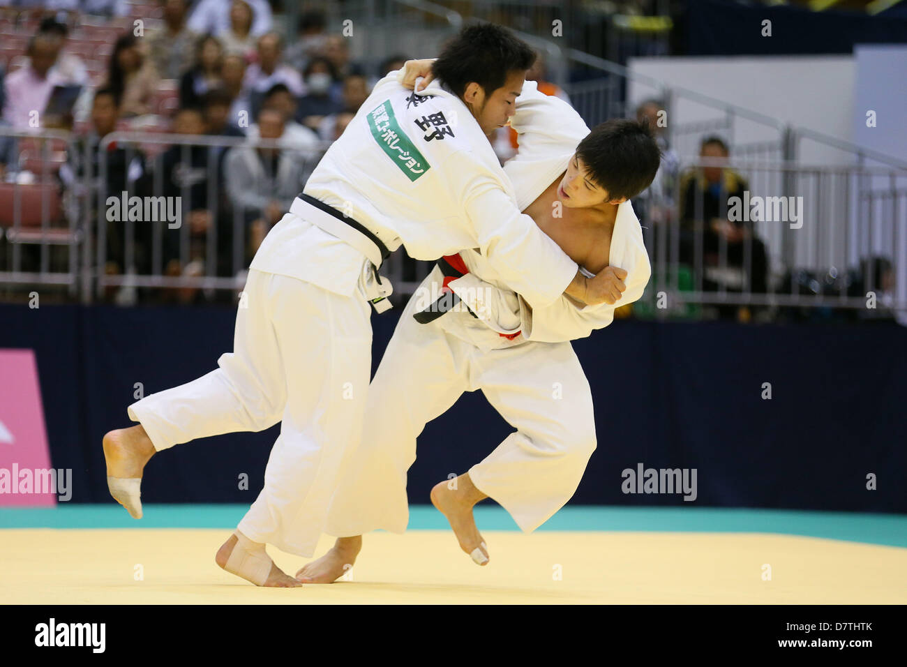 (L to R) Yasuhiro Awano, Shohei Ono (JPN), May 12, 2013 - Judo : All ...