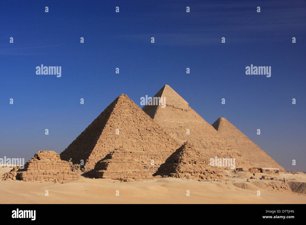 Pyramids of Giza, Cairo, Egypt Stock Photo - Alamy