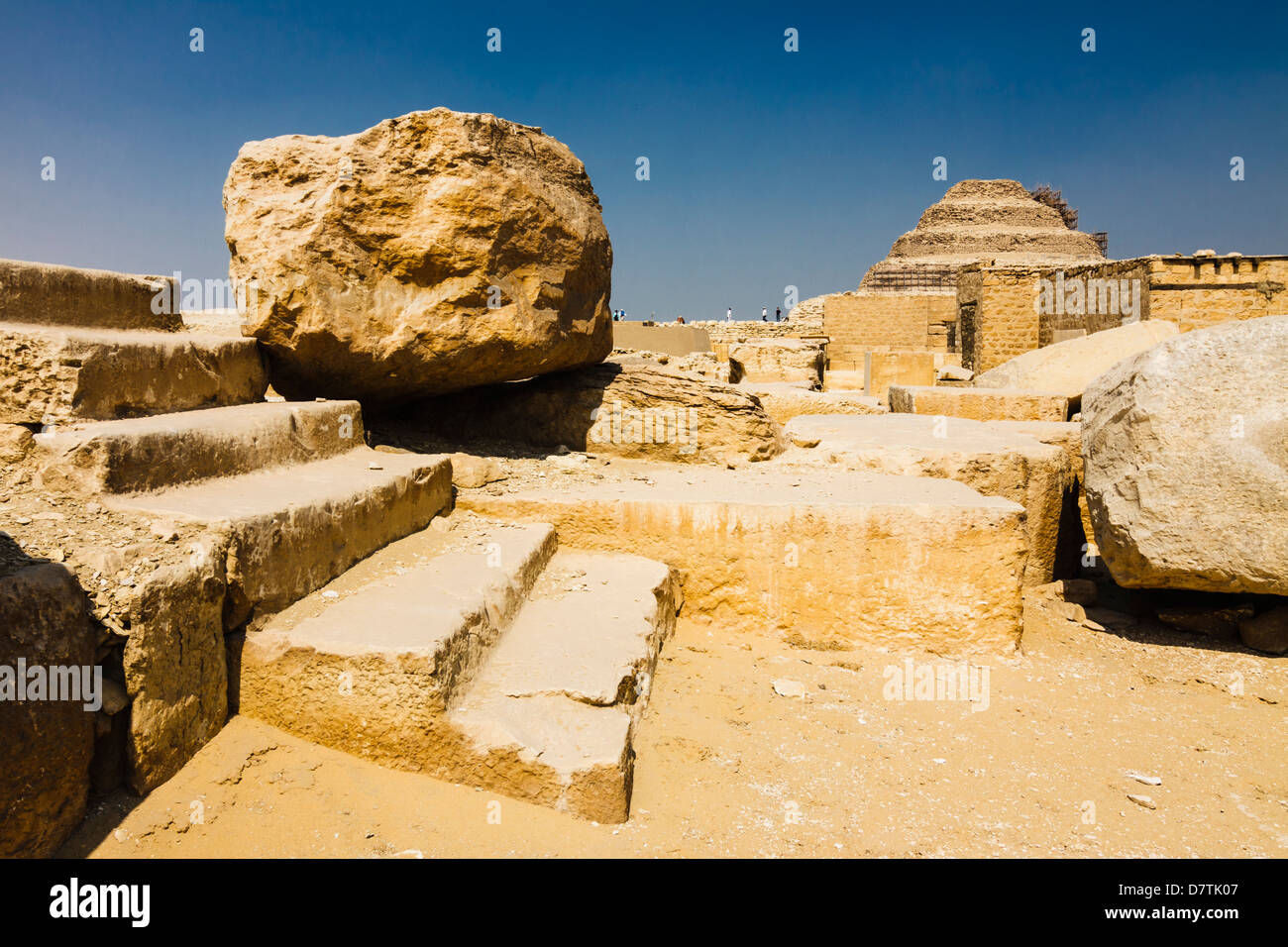 Funerary complex of zoser hi-res stock photography and images - Alamy