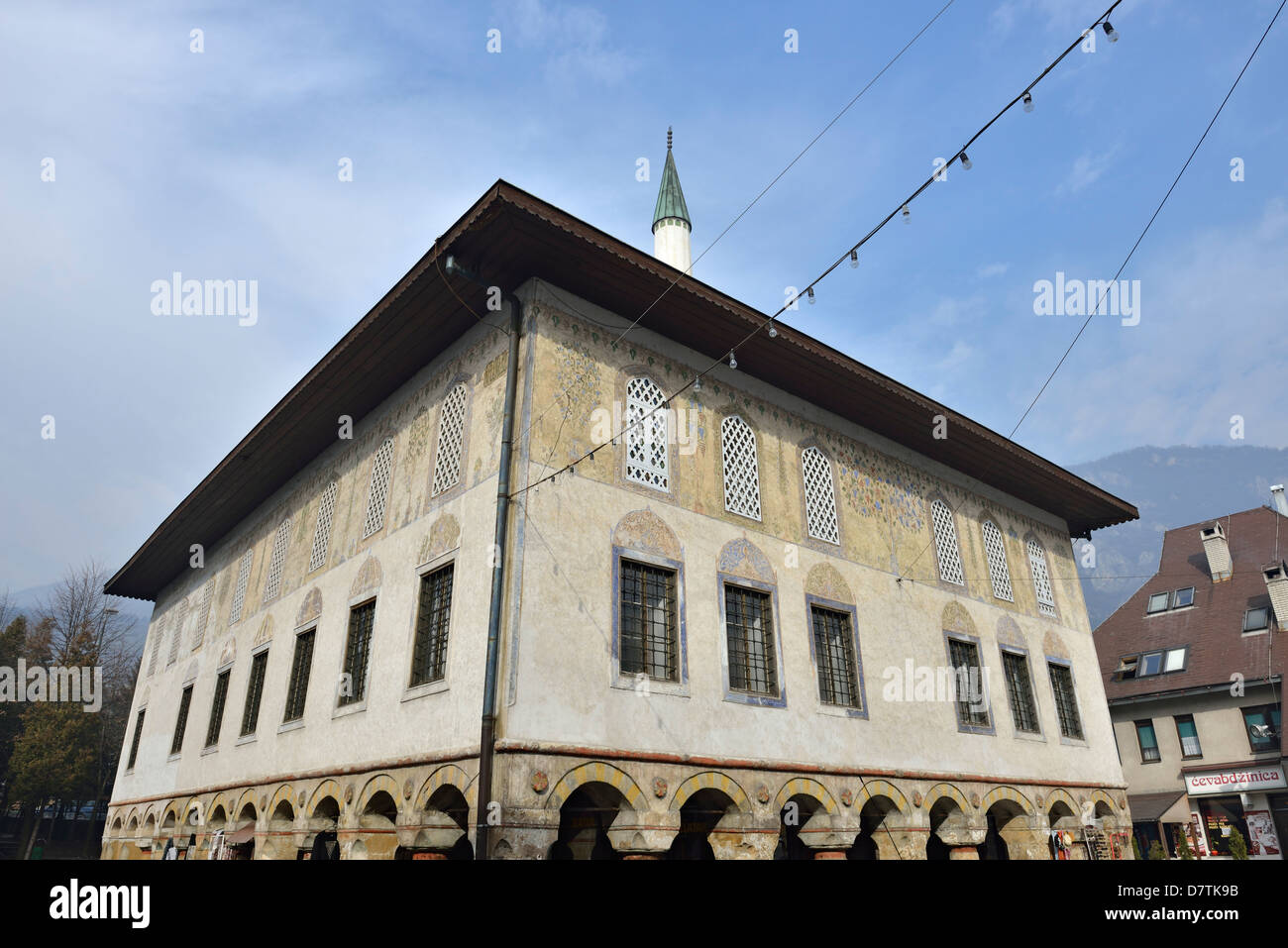 Suleimania Mosque (Painted Mosque) in Travnik, Bosnia and Herzegovina ...