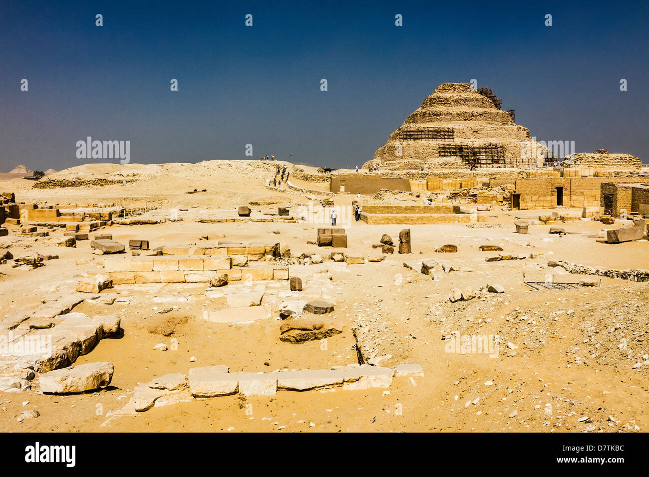 Funerary complex of djoser hi-res stock photography and images - Alamy