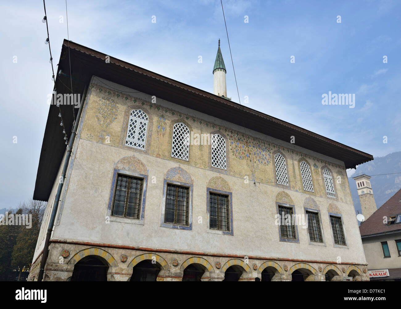 Suleimania Mosque (Painted Mosque) in Travnik, Bosnia and Herzegovina ...