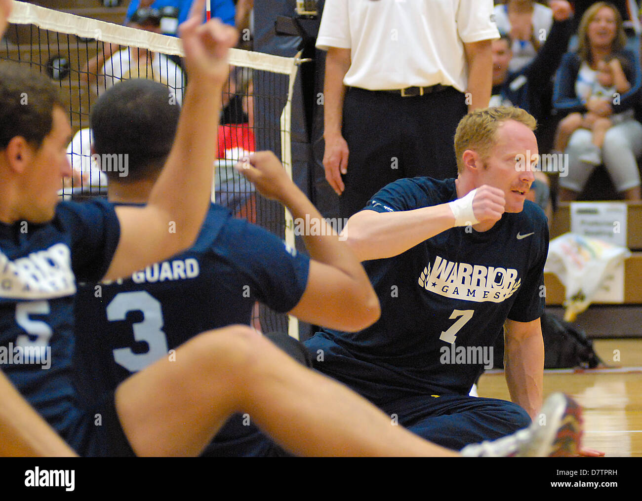 Sitting volleyball player hi-res stock photography and images - Alamy