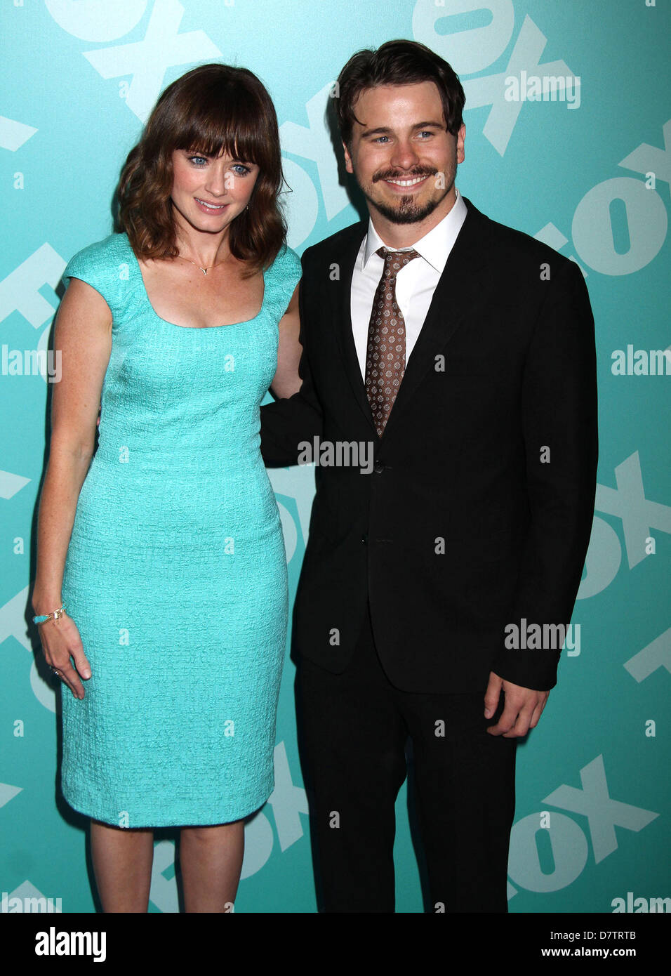 New York, U.S. May 13, 2013. Actor ALEXIS BLEDEL and JASON RITTER ...
