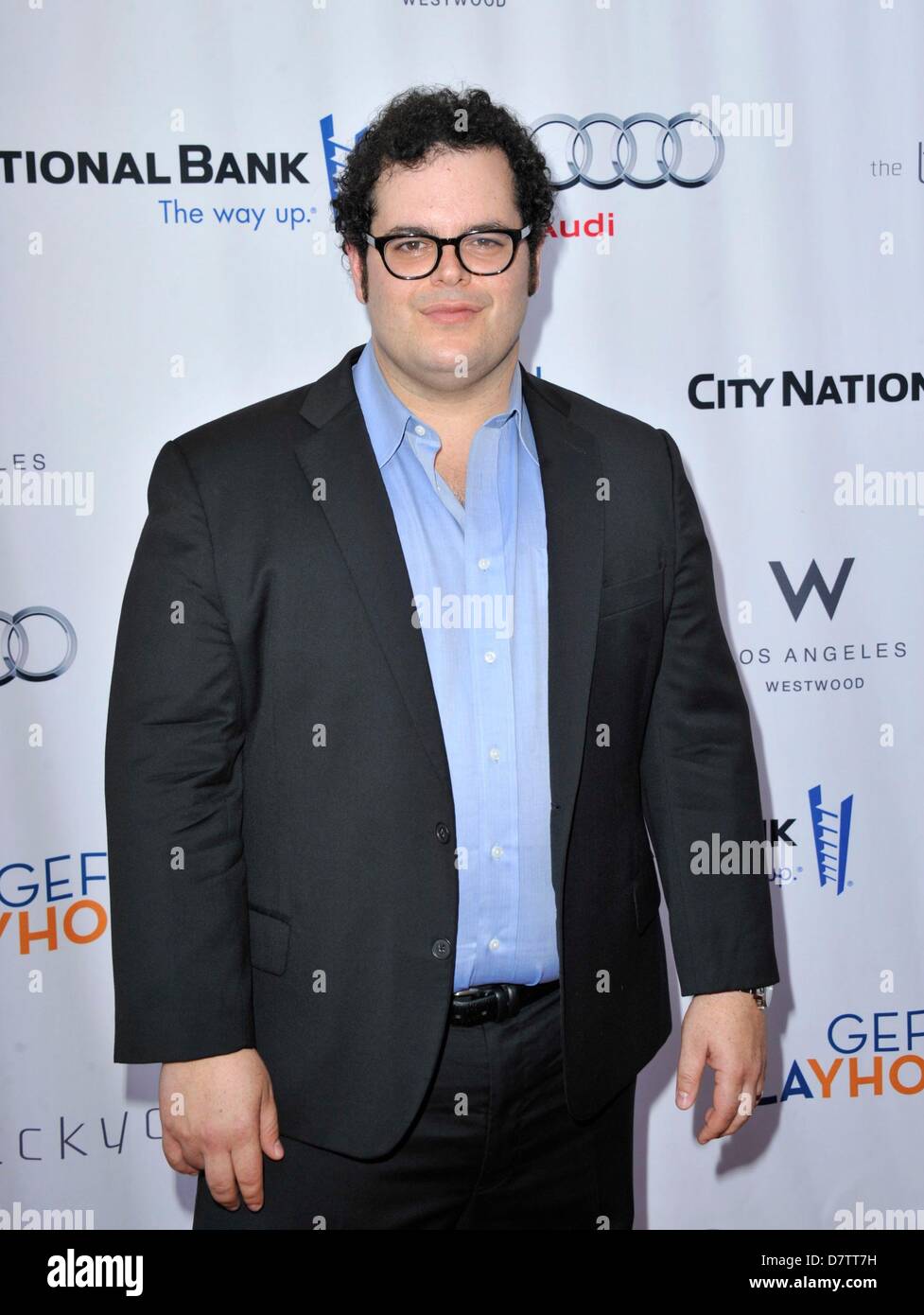 Los Angeles, CA, USA. May 13, 2013. Josh Gad arrives for Backstage At ...