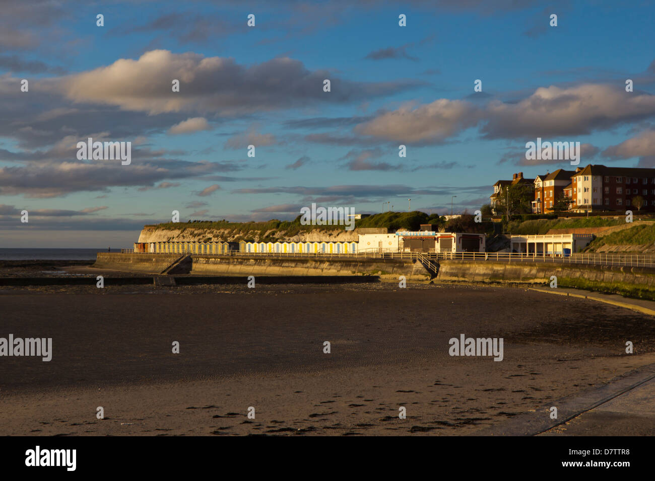 westgate bay at sunset Stock Photo - Alamy