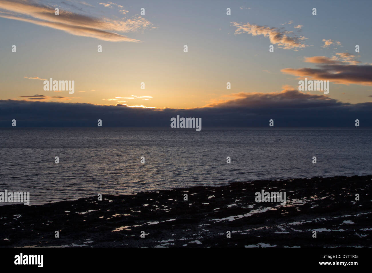 a sunset at westgate Stock Photo - Alamy
