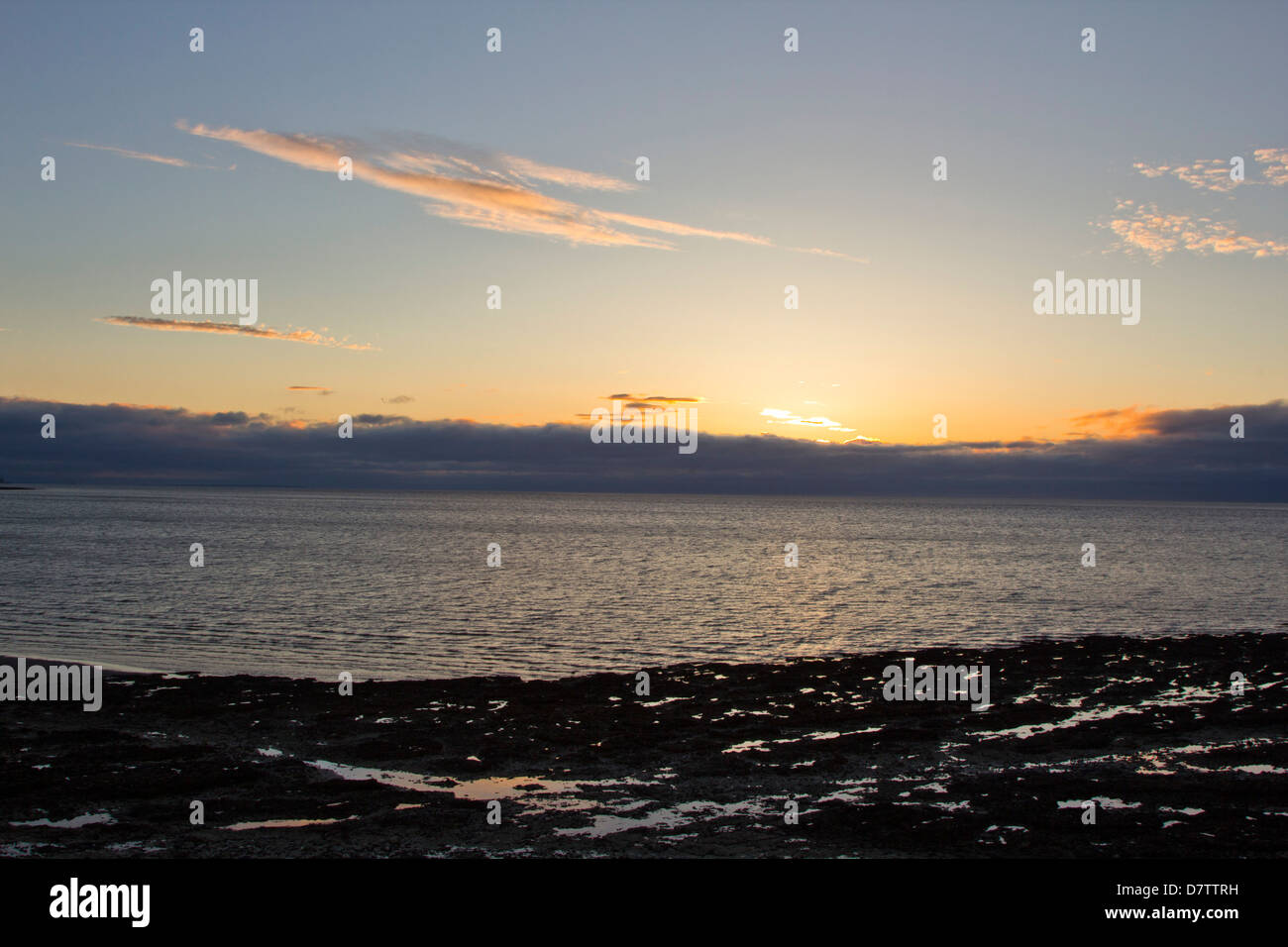 a sunset at westgate Stock Photo - Alamy