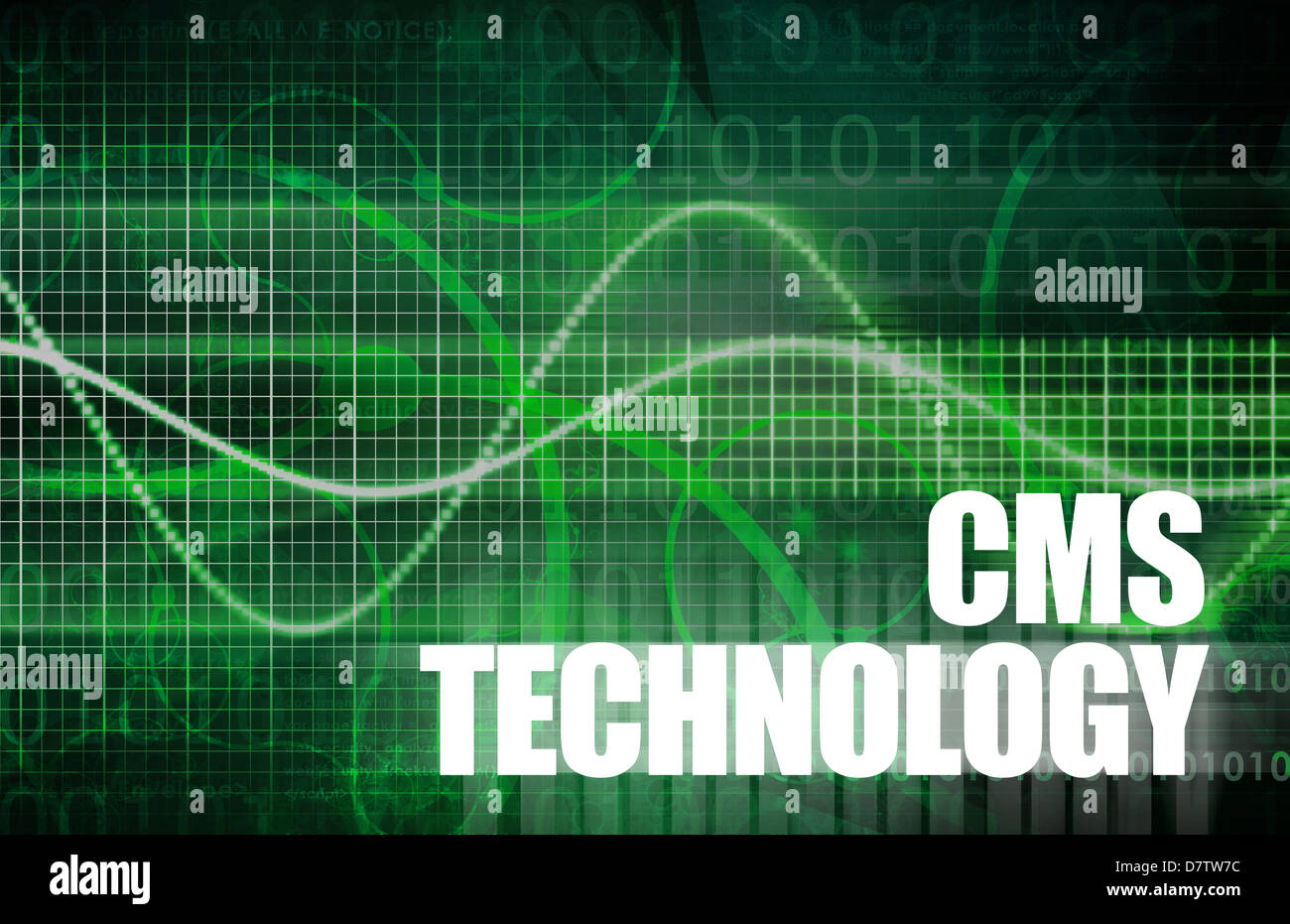 CMS Technology or Content Management System Tech Stock Photo - Alamy