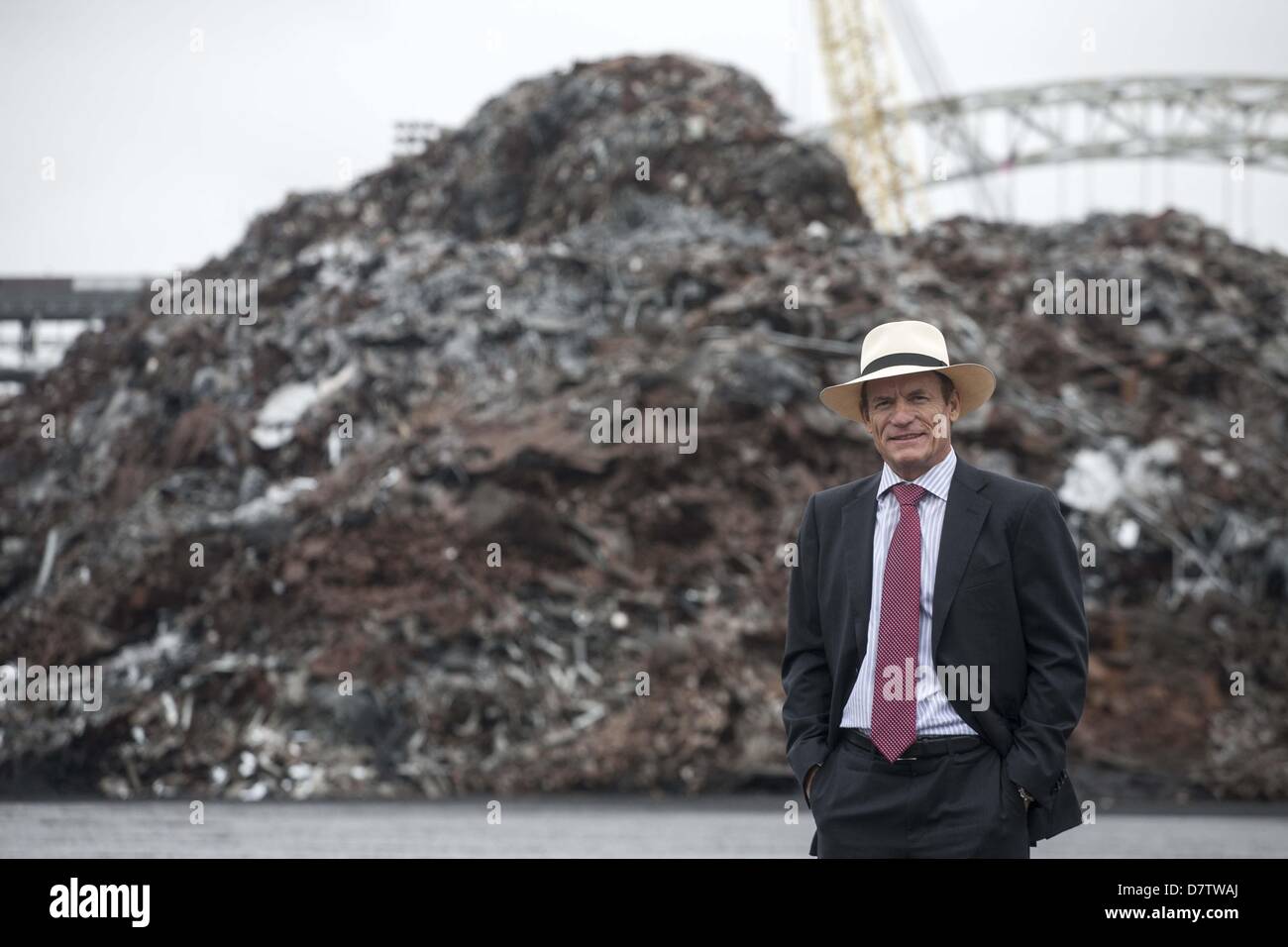 April 30, 2013 - Los Angeles, California, U.S - George Adams, CEO of SA ...