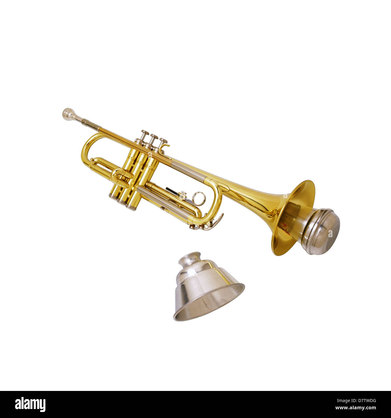 Trombone musical instrument Stock Photo - Alamy