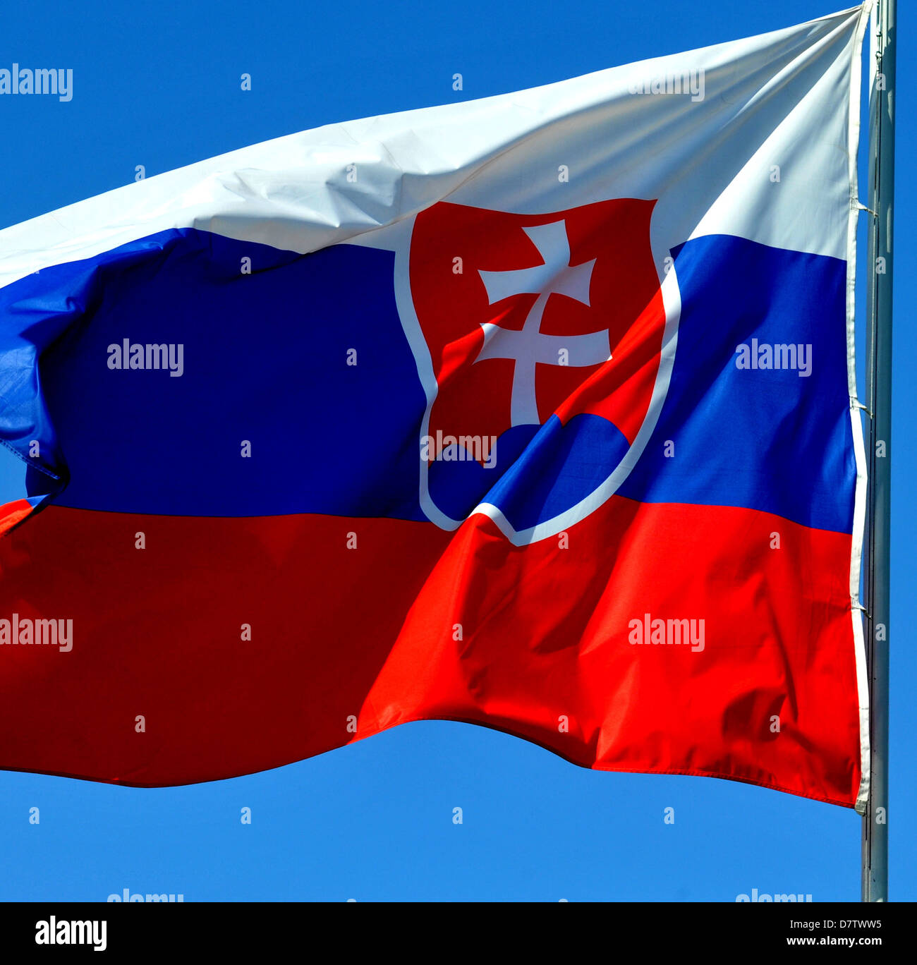 Slovakia flag hi-res stock photography and images - Alamy