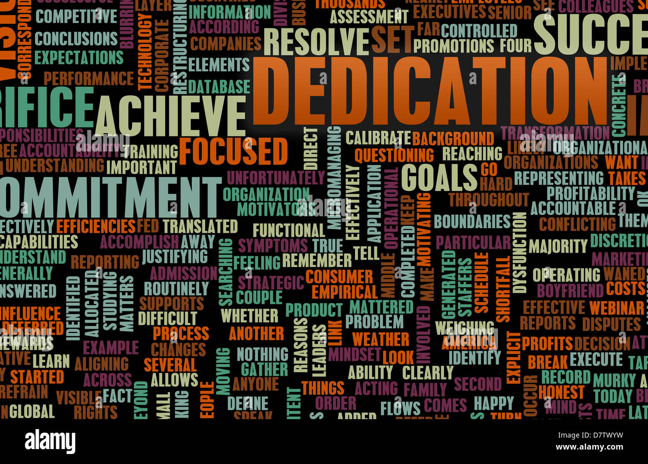 Dedication and Sacrifice for Your Own Goals Stock Photo - Alamy