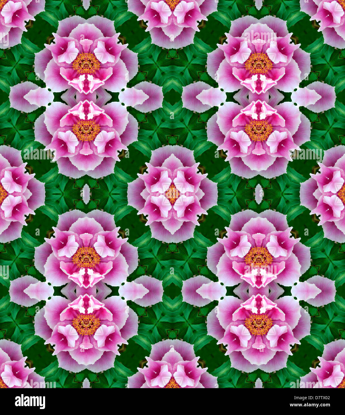 Seamless pattern from pink hi-res stock photography and images - Alamy