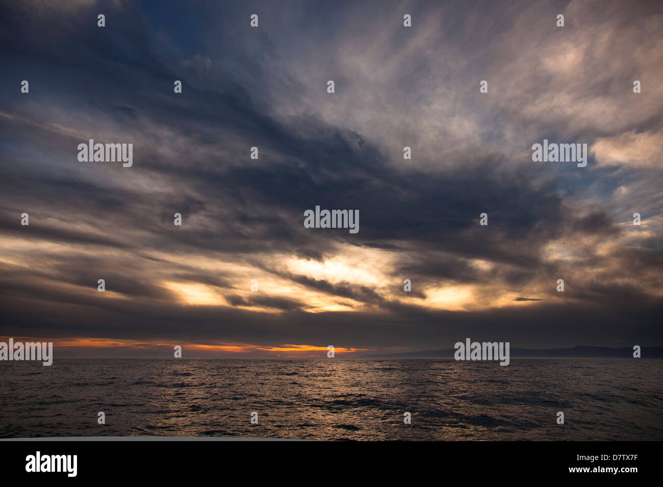 Mood colours of coastal sunset hi-res stock photography and images - Alamy