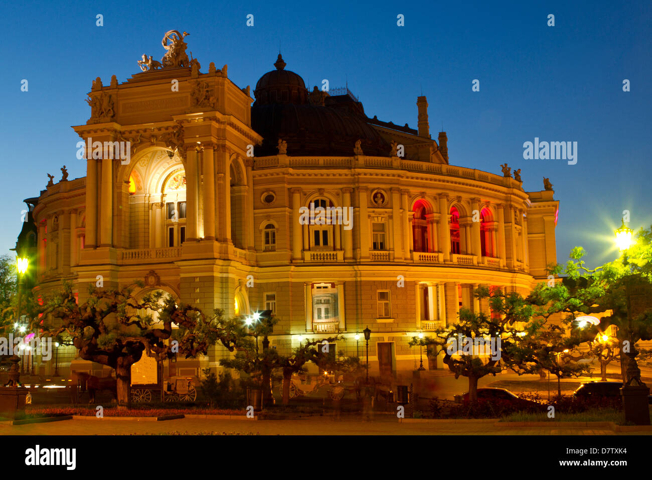Odessa opera ballet theater exterior hi-res stock photography and ...