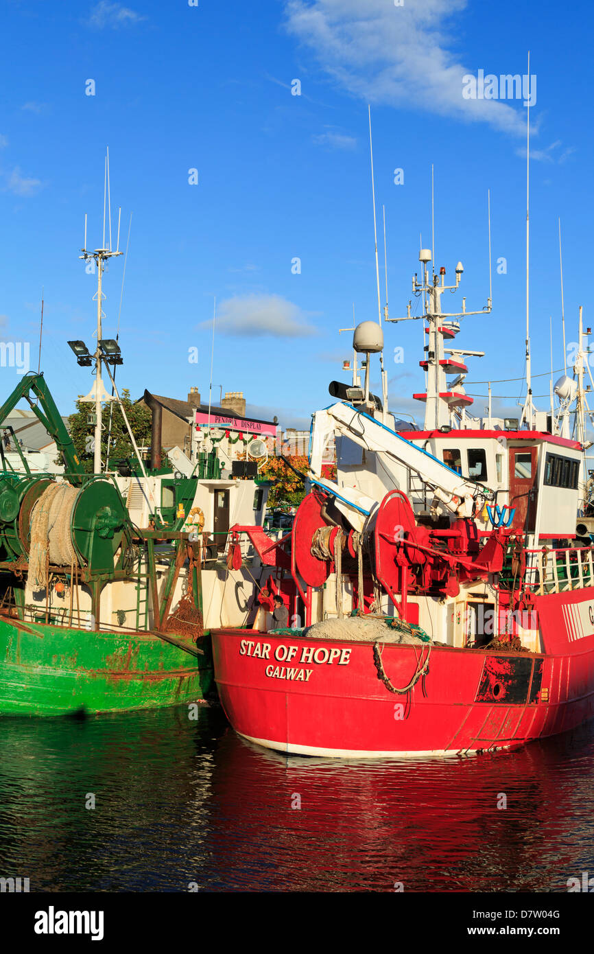 Trawlers on Penrose Wharf, Cork City, County Cork, Munster, Republic of ...