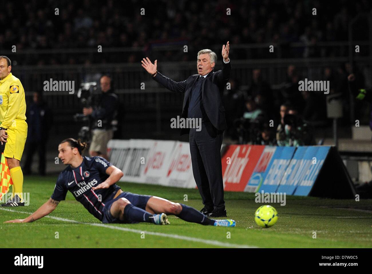 French football manager hi-res stock photography and images - Alamy