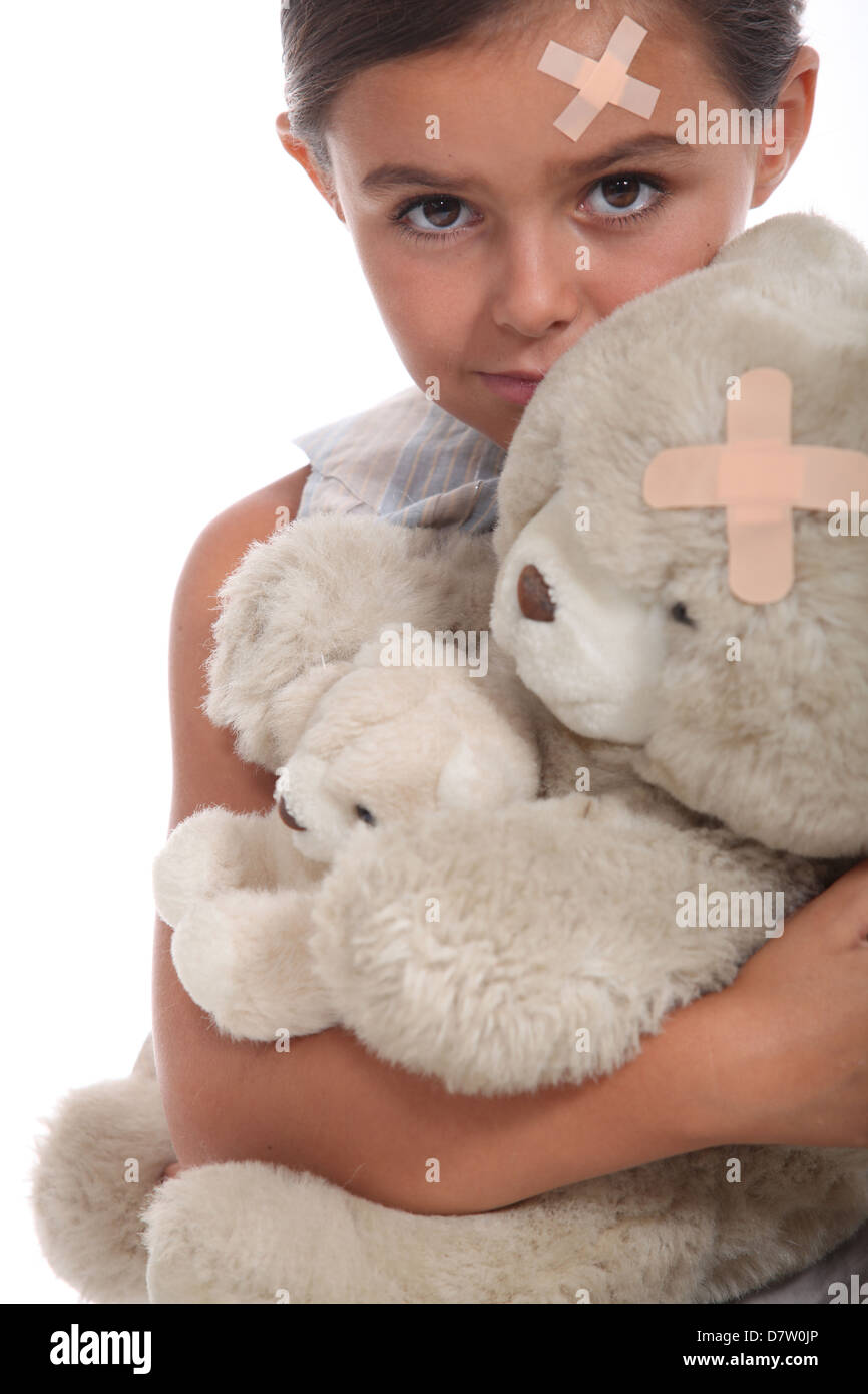Cute little teddy bear plaster hi-res stock photography and images - Alamy