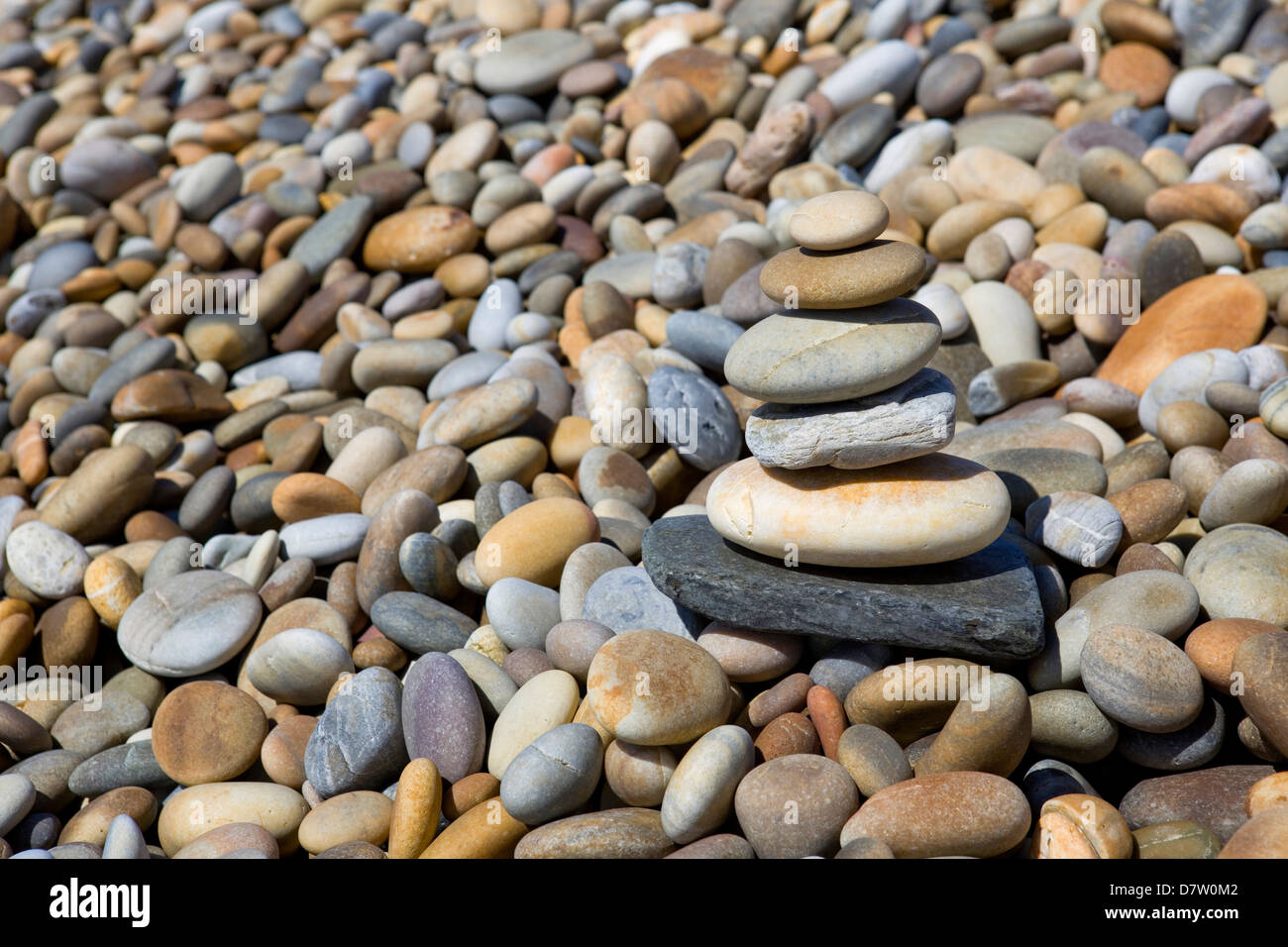 colorful pebble stone background, at the beach Stock Photo - Alamy