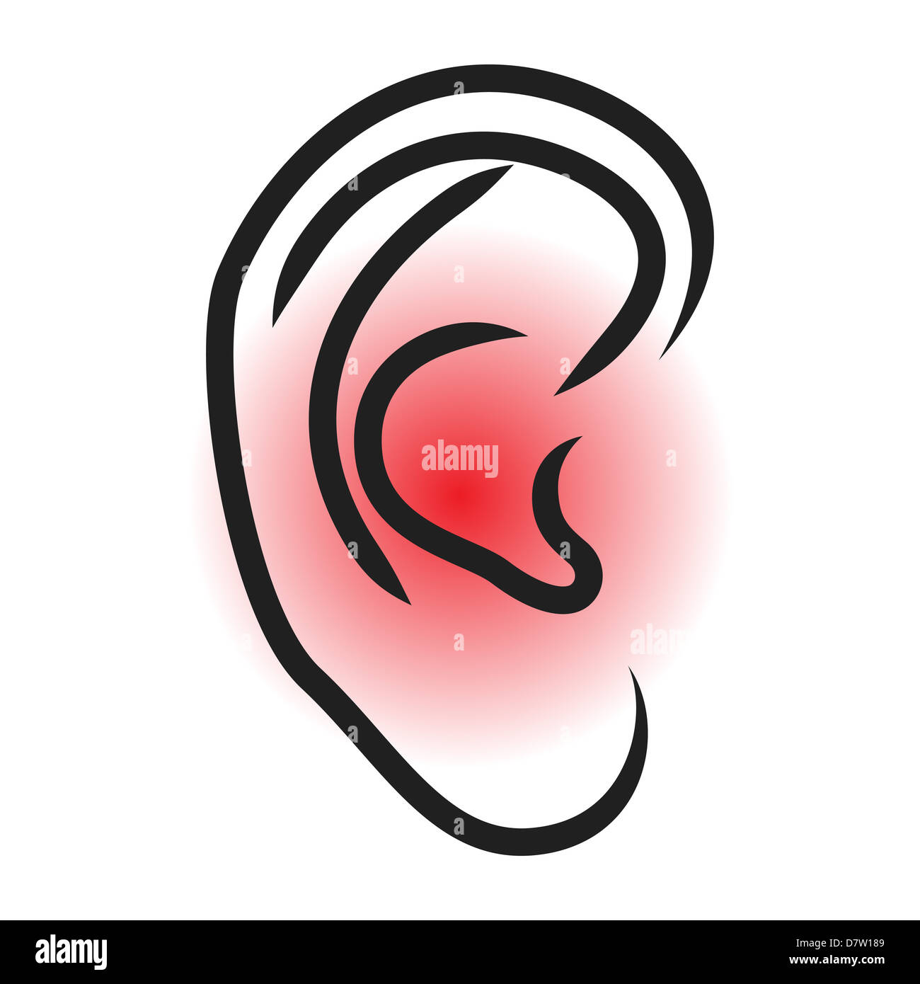 Ear ache black hi-res stock photography and images - Alamy