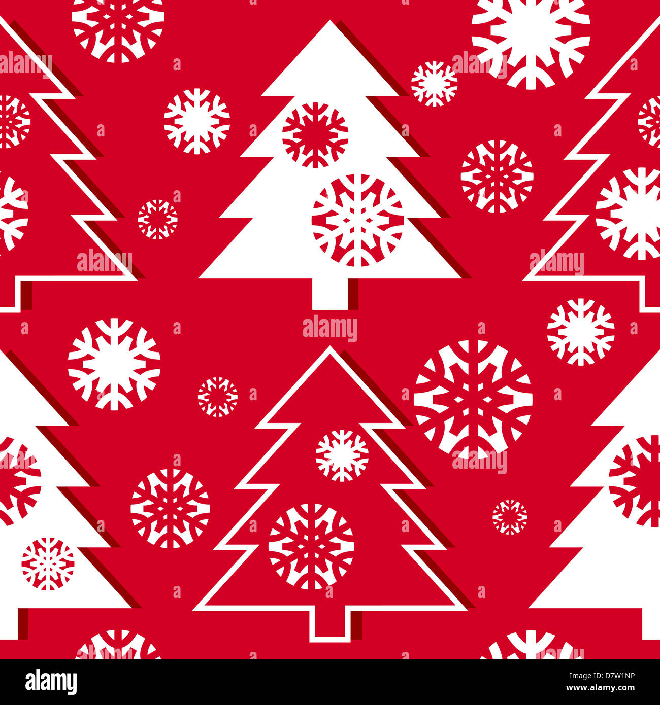 Christmas tree pattern Stock Photo - Alamy