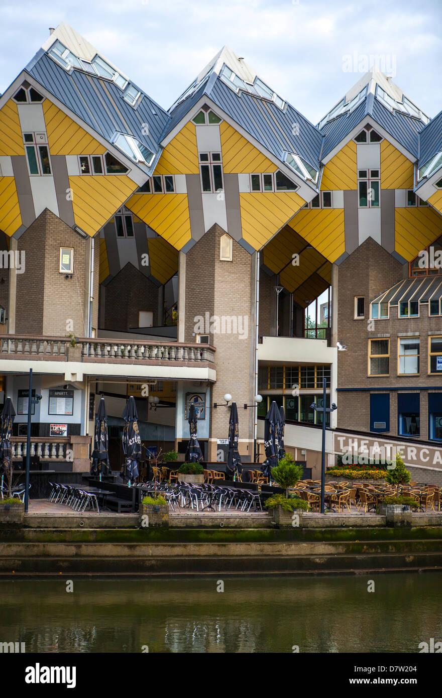 Cubic Houses (Kubuswoningen) designed by Piet Blom, Rotterdam, South ...