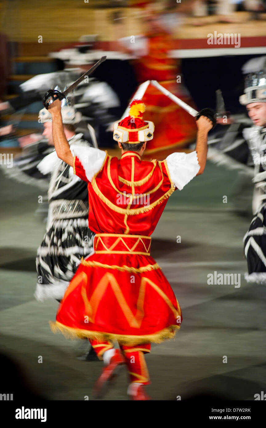 Traditional sword dance moreska korcula High Resolution Stock ...
