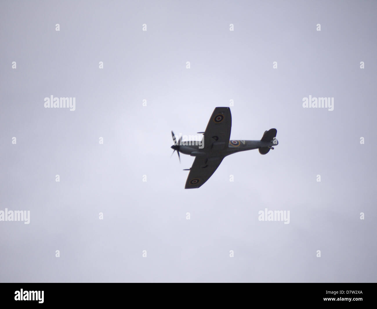 Mk XVIE clipped wing Spitfire part of the Battle of Britain Memorial ...