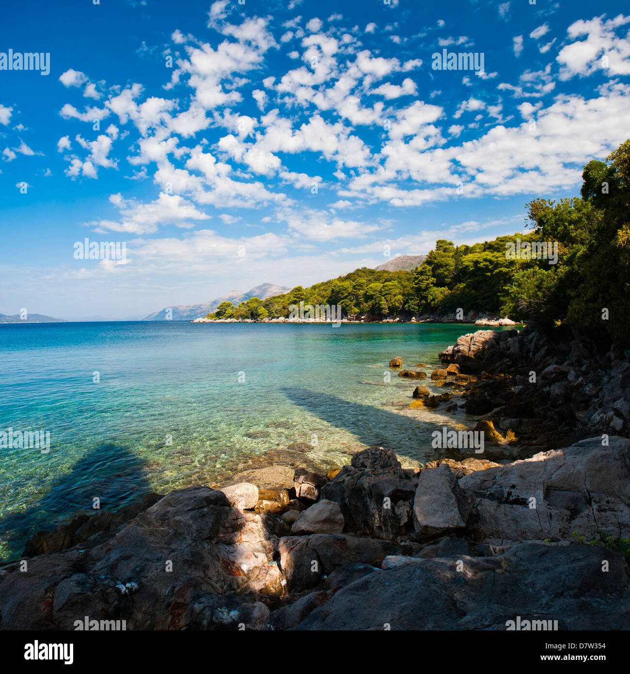 Kolocep Island (Kalamota), Elaphiti Islands (Elaphites), Dalmatian ...