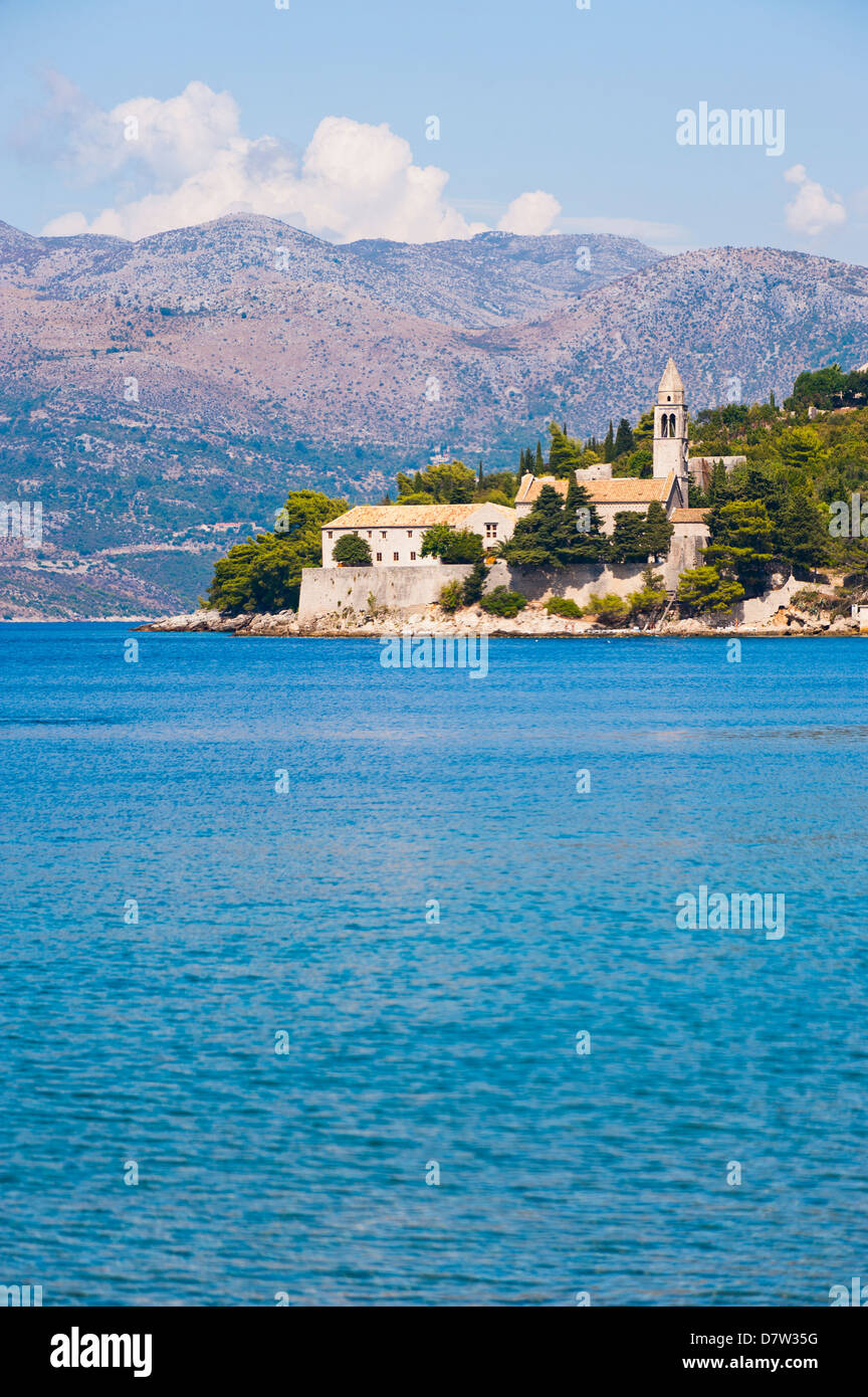 Franciscan Monastery, Lopud Island, Elaphiti Islands (Elaphites ...