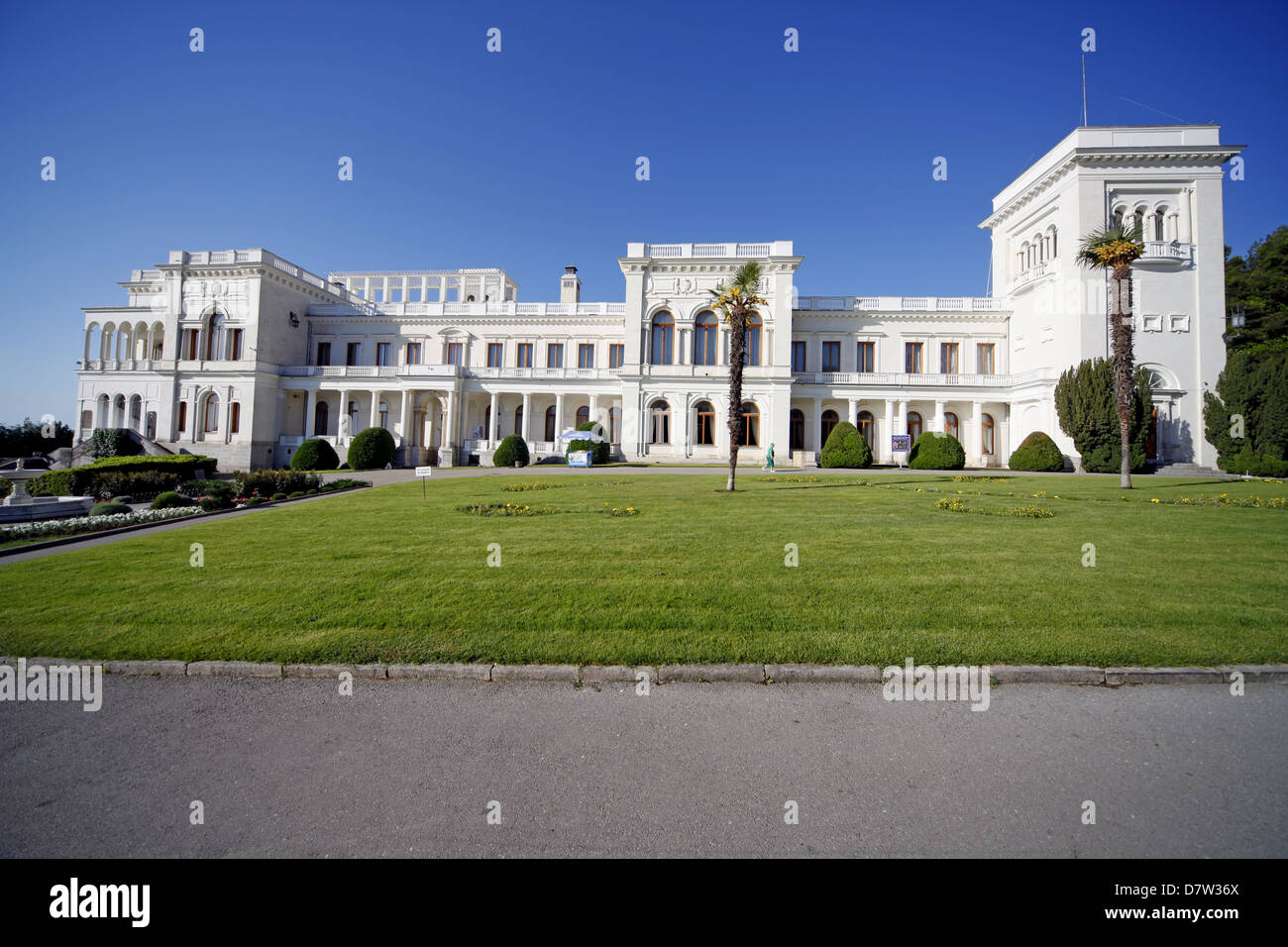 LIVADIA PALACE YALTA 07 May 2013 Stock Photo - Alamy