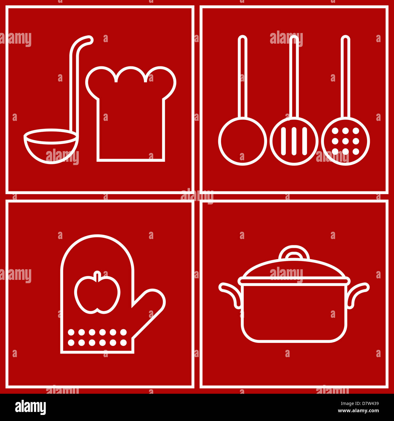 Stylized symbols hi-res stock photography and images - Alamy