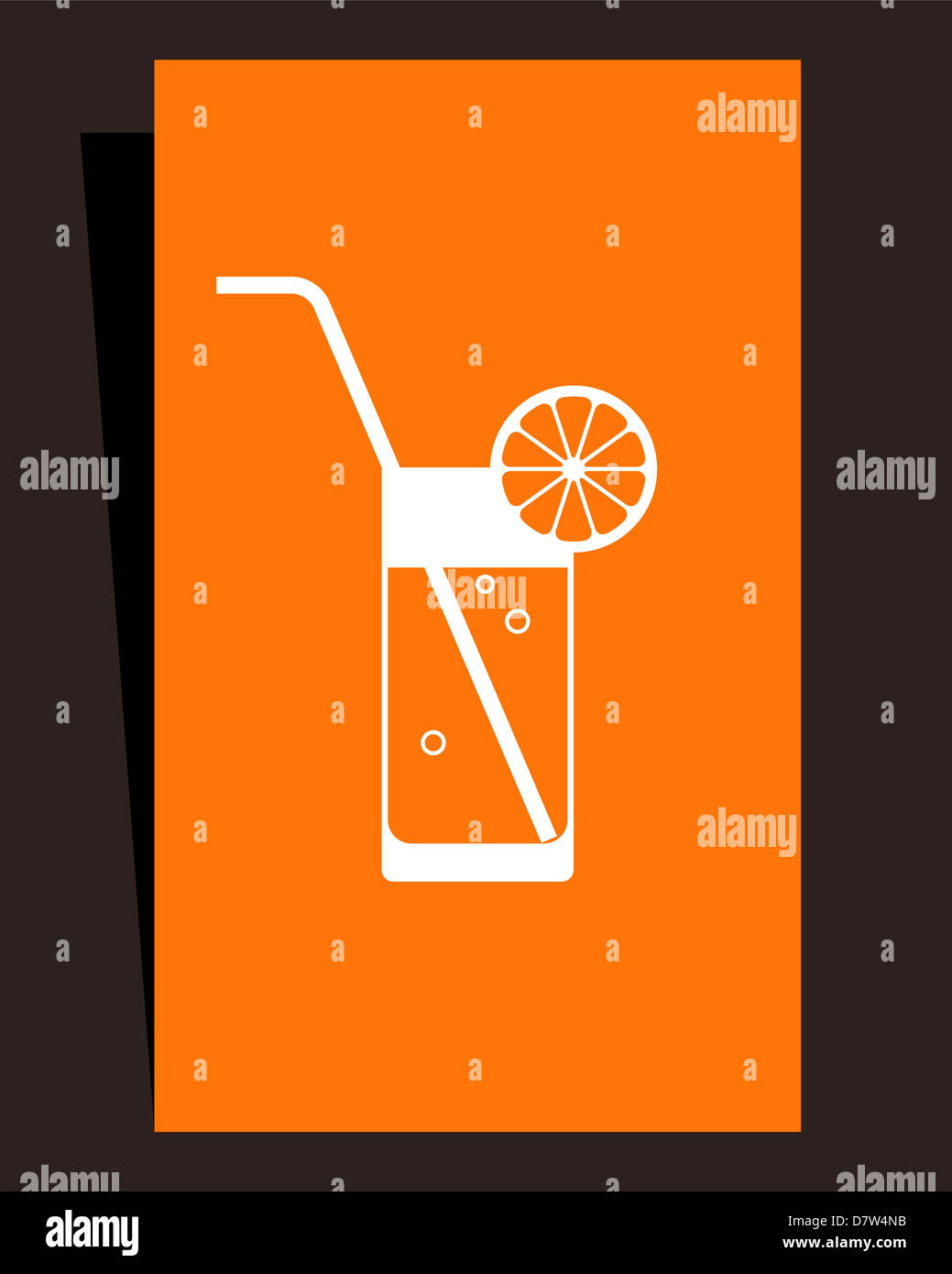 Cocktail menu. Card design Stock Photo - Alamy