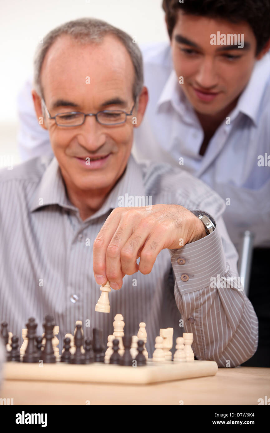 Young chess grandmaster hi-res stock photography and images - Alamy