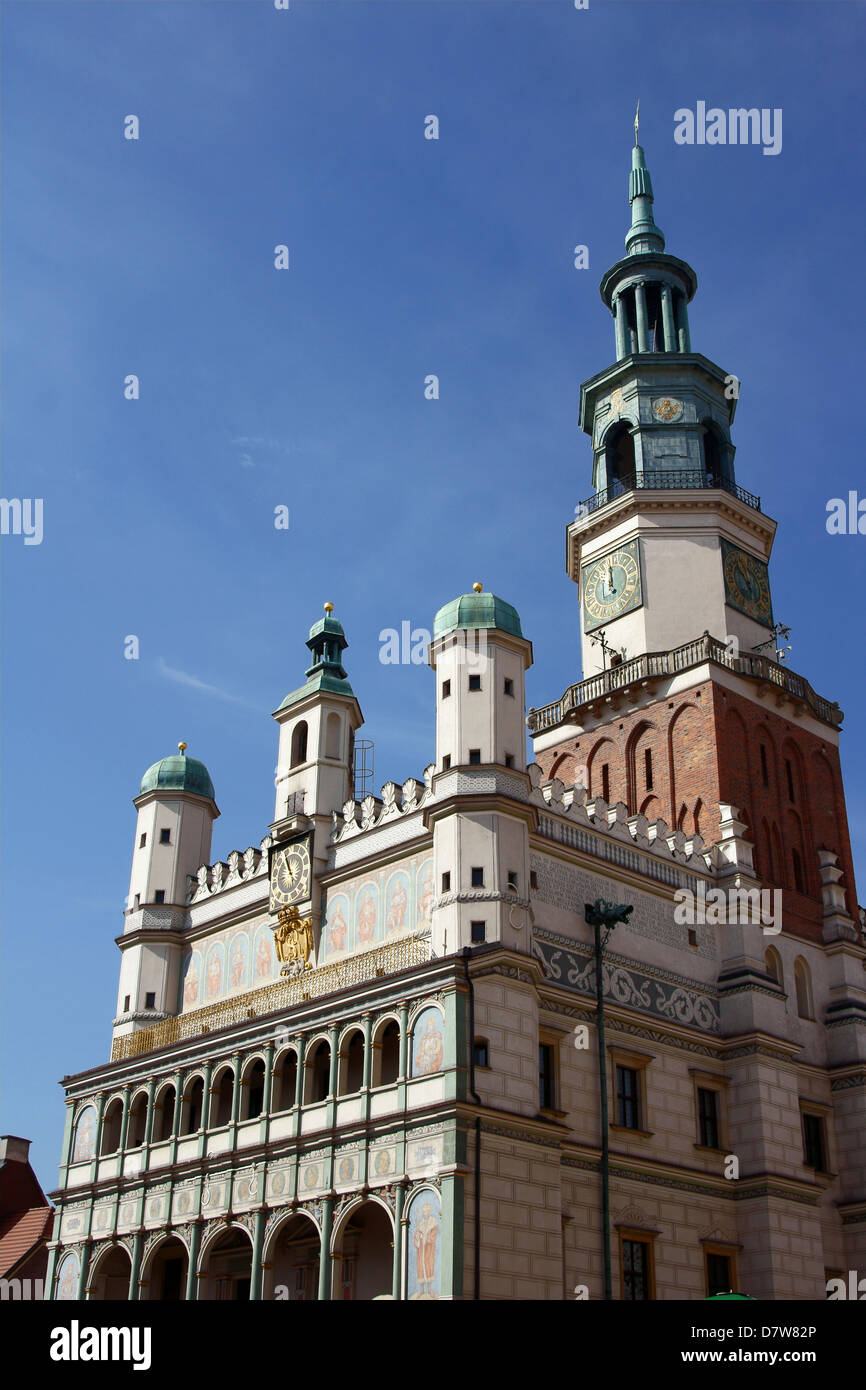 facade of City Hall in Poznan, Poland Stock Photo - Alamy