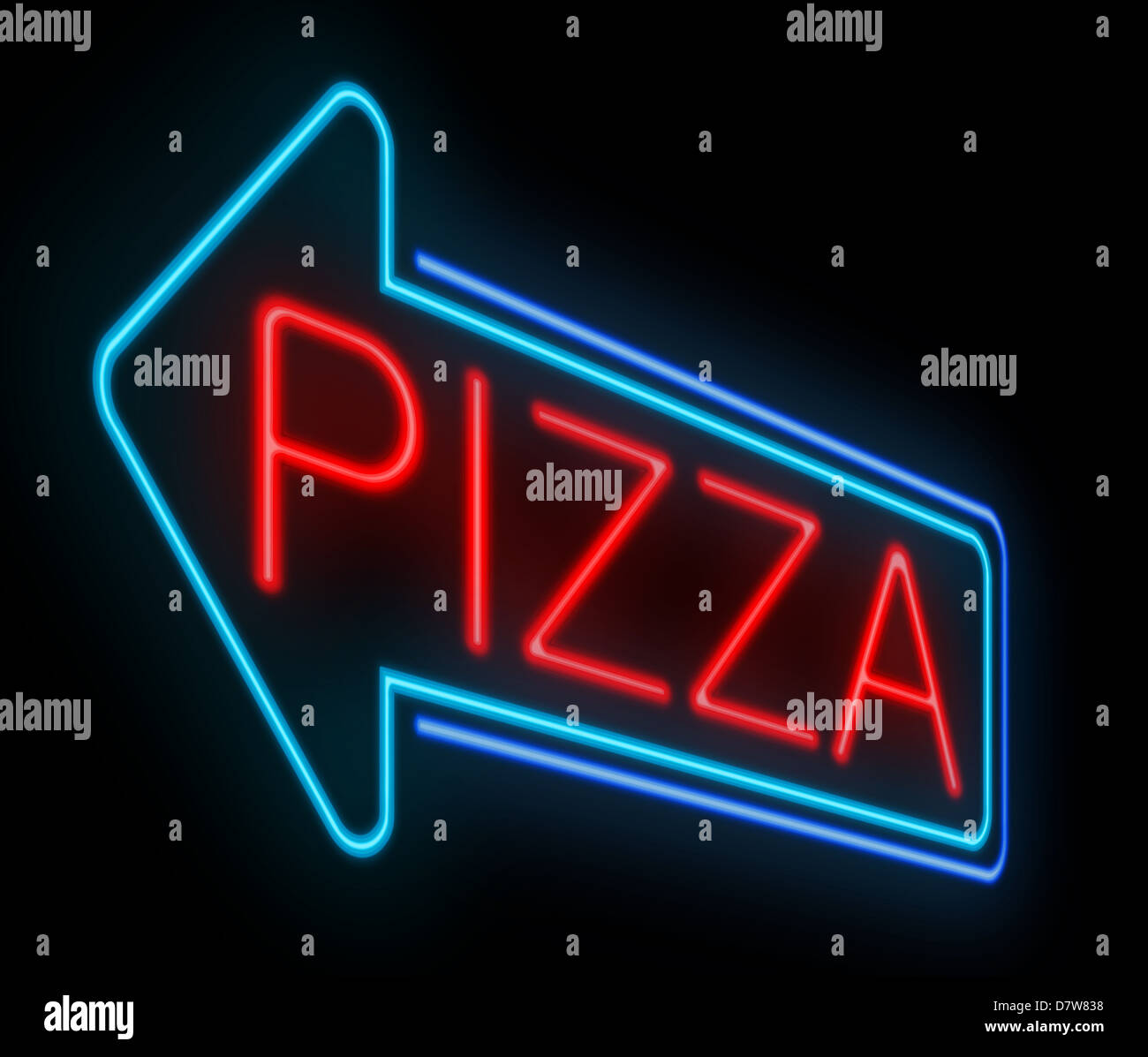 Pizza shop advert hi-res stock photography and images - Alamy
