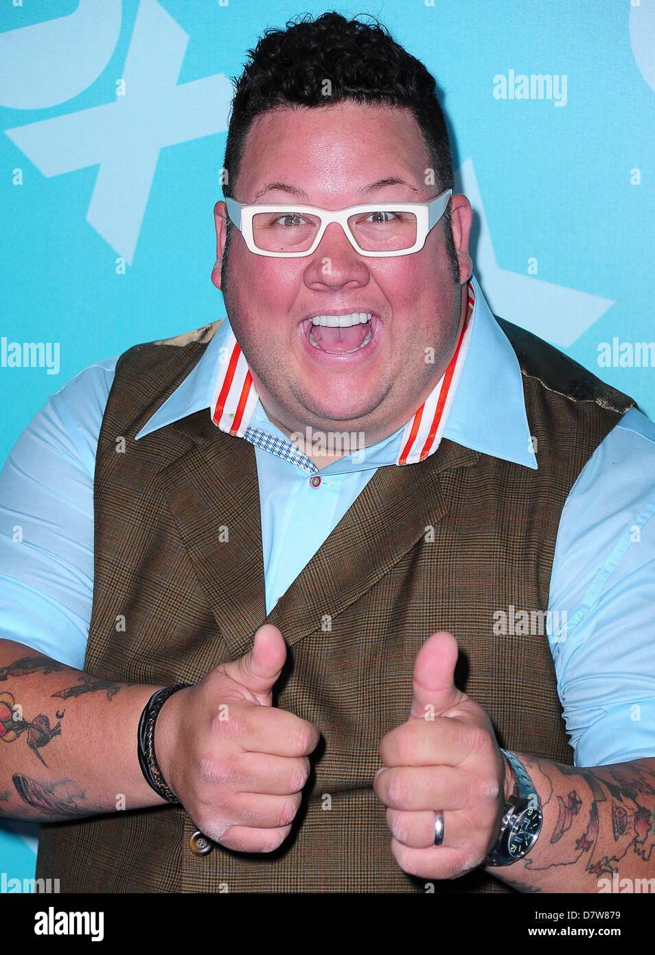 New York, USA. 13th May 2013. Graham Elliot at arrivals for FOX Network ...