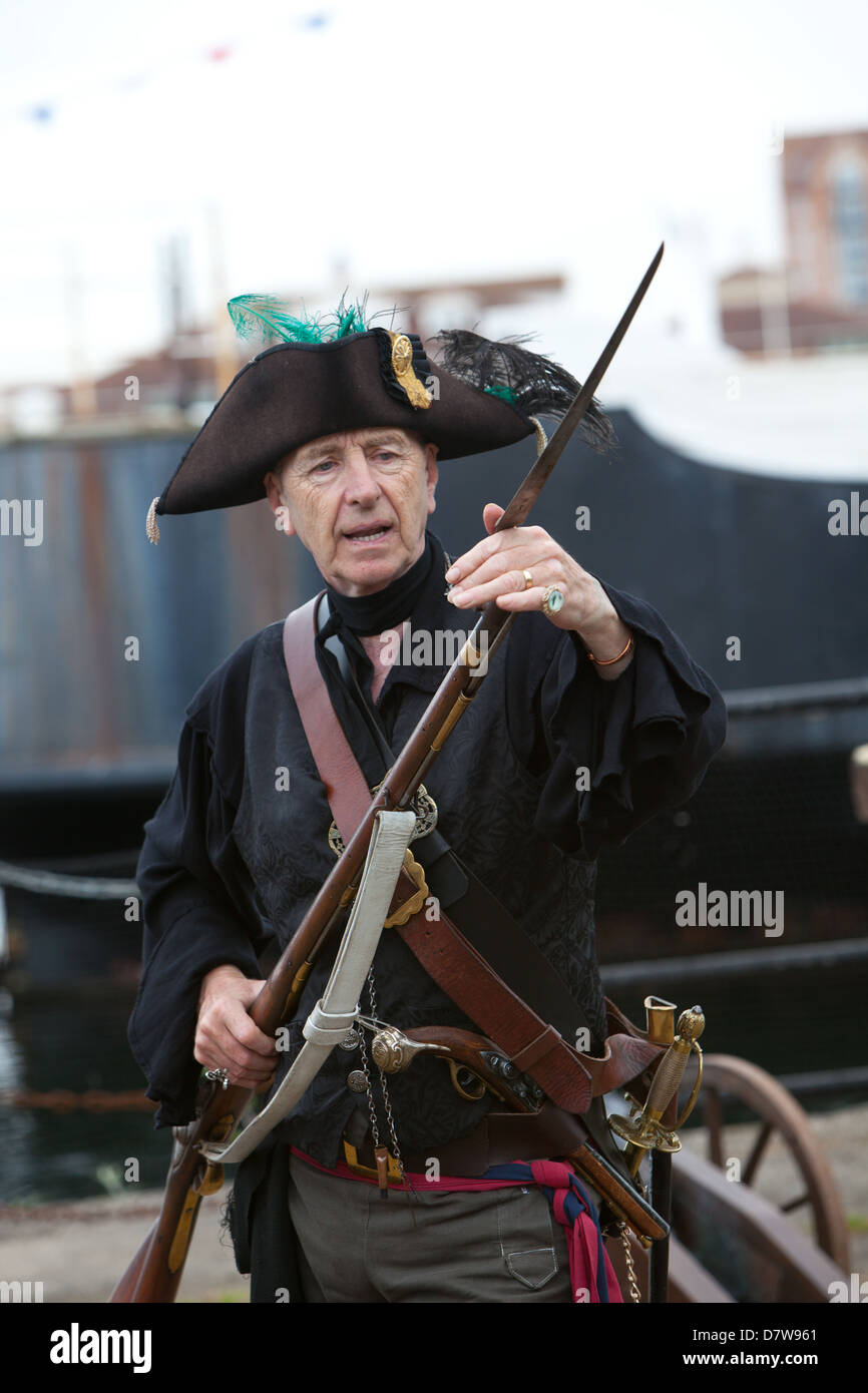 A demonstration of musketry and artillery at the Hartlepool Maritime ...