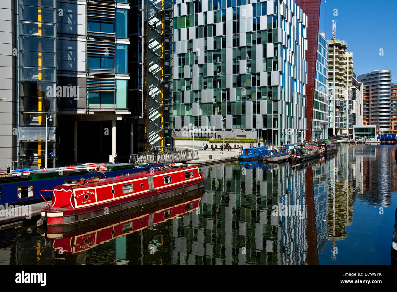 Paddington Basin Development, London, England Stock Photo - Alamy