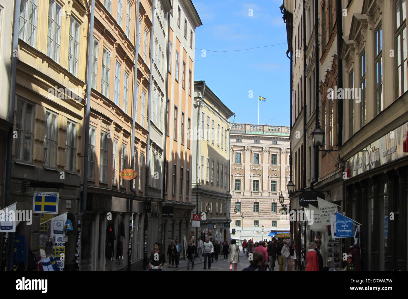 spring in Stockholm city centre sweden Stock Photo - Alamy
