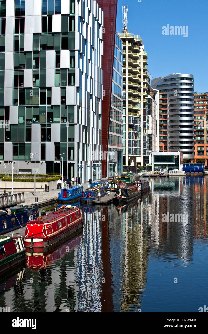 Paddington Basin Development, London, England Stock Photo - Alamy