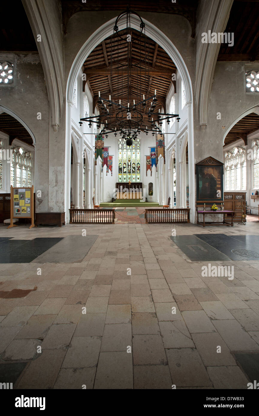 Thaxted Church Interior, Essex, England. 14 May 2013 Seen here ...