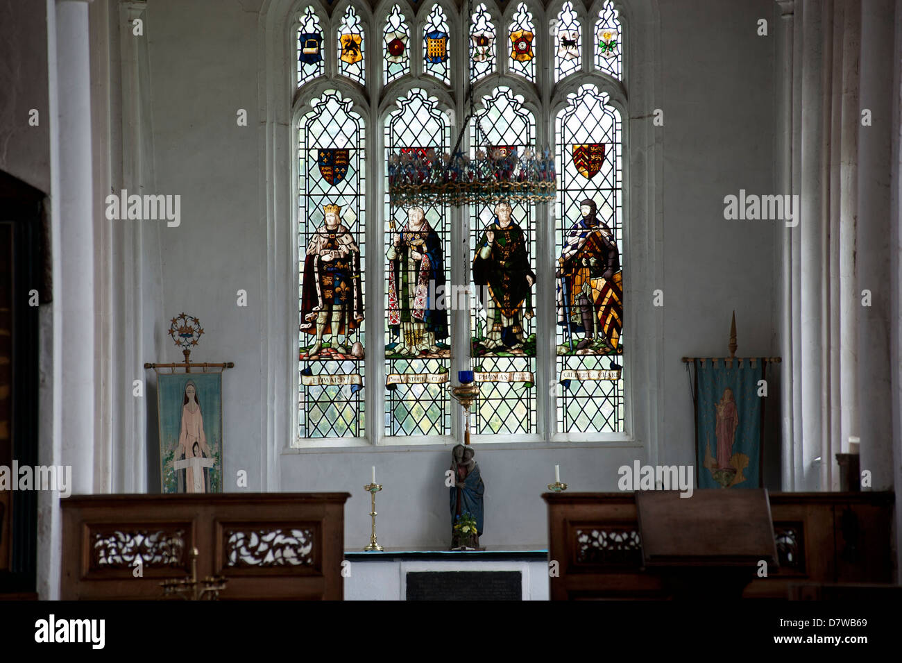 Thaxted Church Interior, Essex, England. 14 May 2013 Seen here ...
